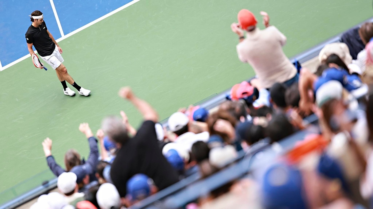 Best photos of Taylor Fritz vs Jannik Sinner, 2024 US Open men's ...