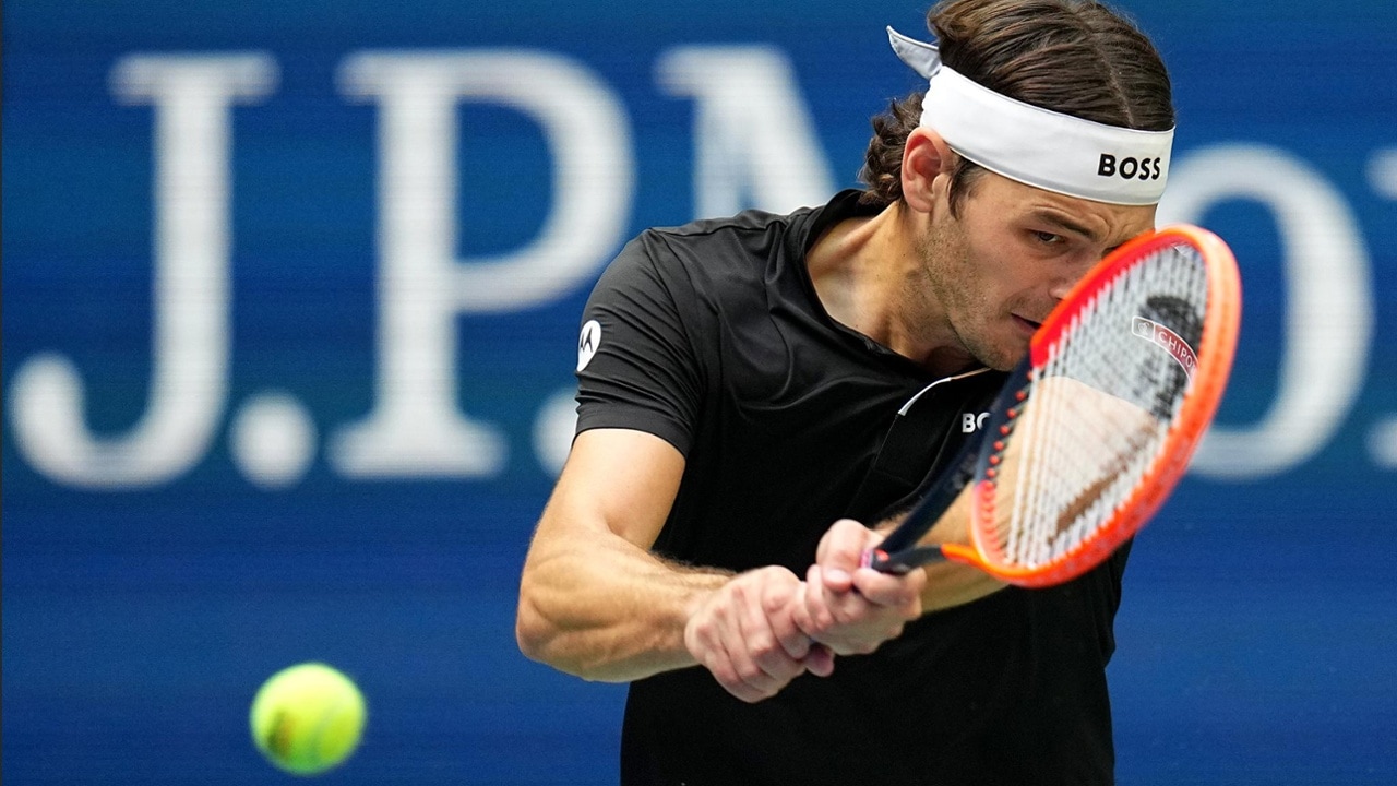 Best photos of Taylor Fritz vs Jannik Sinner, 2024 US Open men's ...