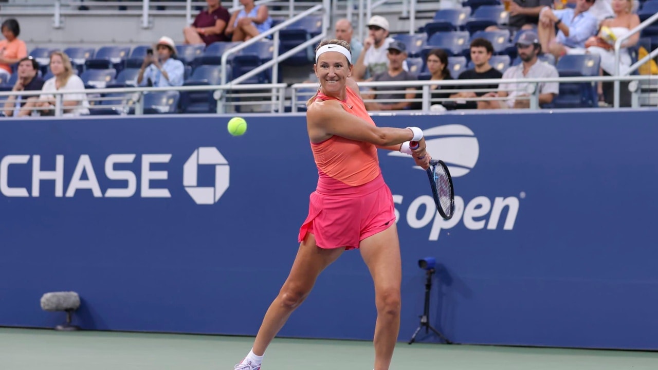 Victoria Azarenka overcomes slow start to beat qualifier at 2024 US ...