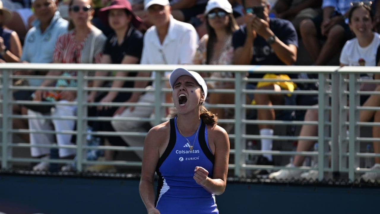 Mirra Andreeva, 17, defeats Camila Osorio at the 2024 US Open ...