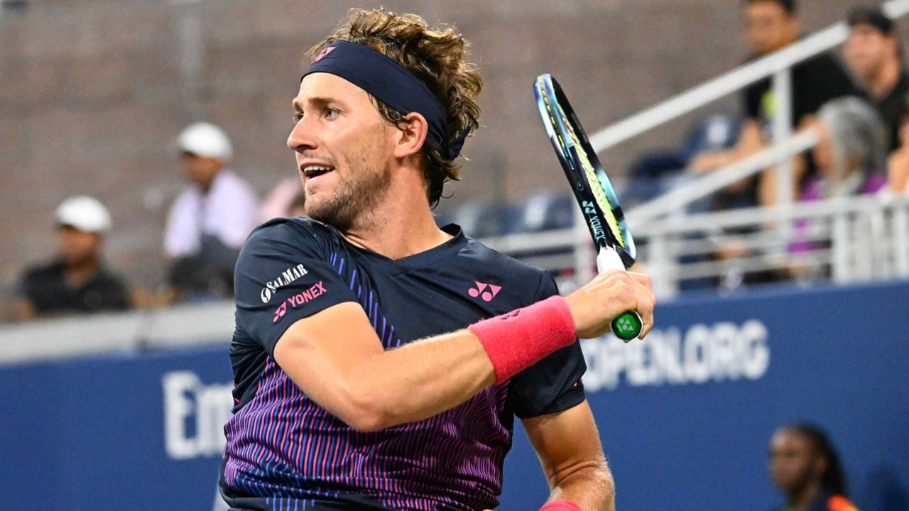 Casper Ruud wins five-set thriller vs. Shang at 2024 US Open | Official Site of the 2025 US Open ...