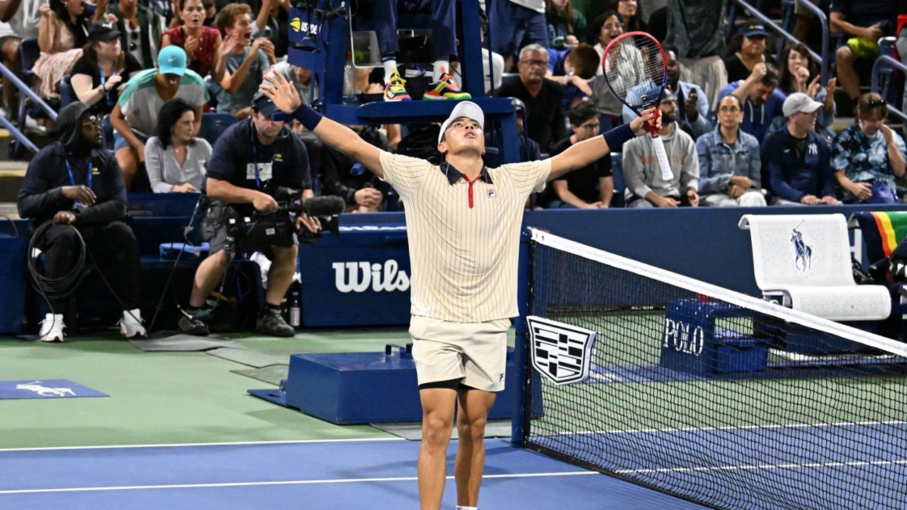 Nakashima reaches first US Open fourth round with upset over Musetti ...