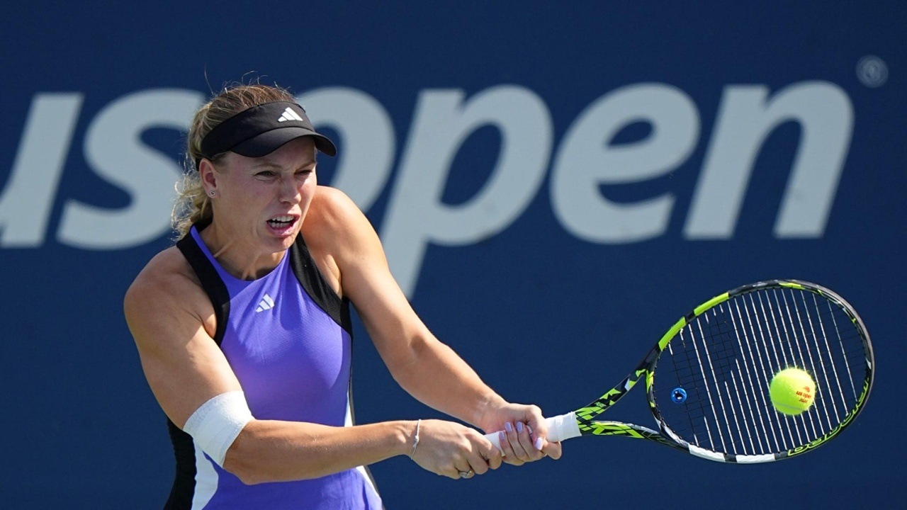Caroline Wozniacki routs Jessika Ponchet to make 2024 US Open fourth ...