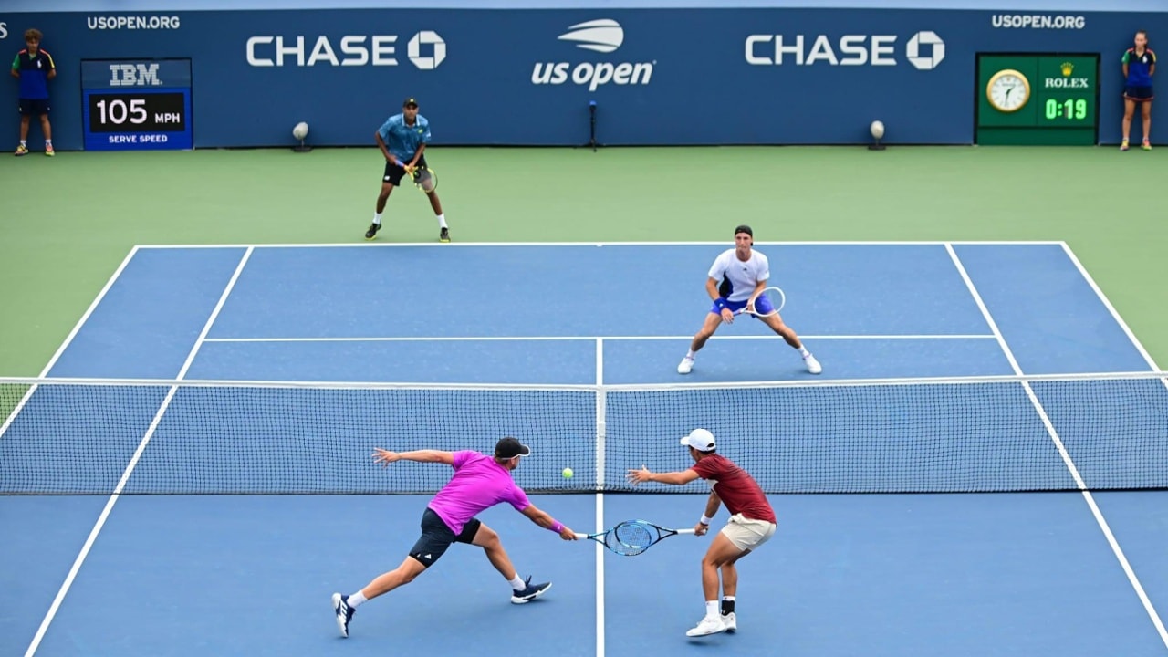 Best doubles photos on Day 6 of the 2024 US Open | Official Site of the ...