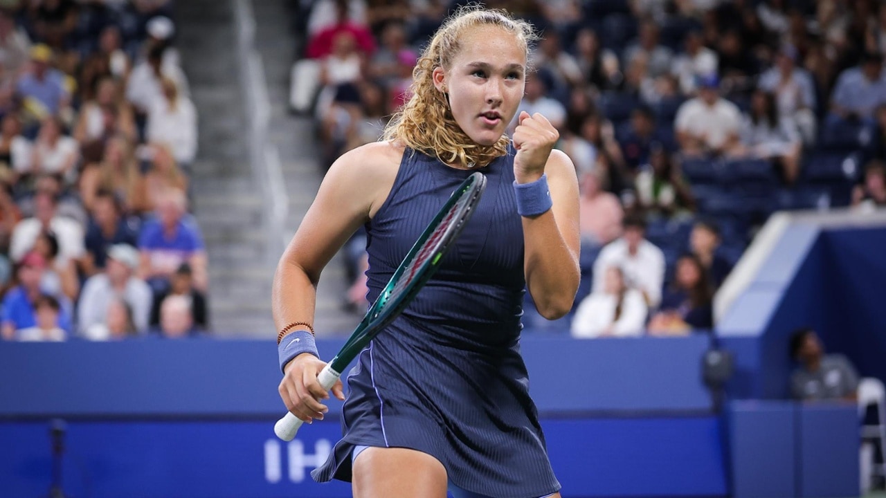 Prodigious Andreeva dismantles Parks in 2025 US Open Round 1 | Official ...