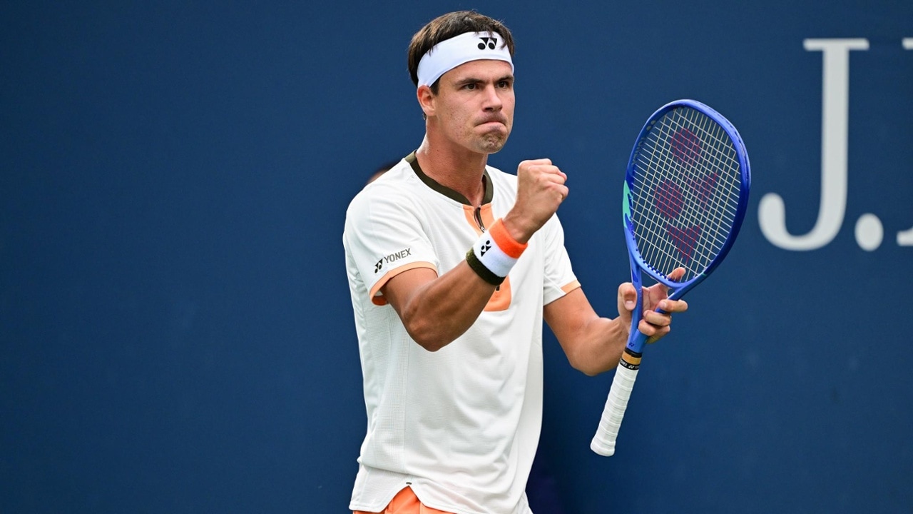 Altmaier saves match point, upsets Tsitsipas to reach new territory at ...