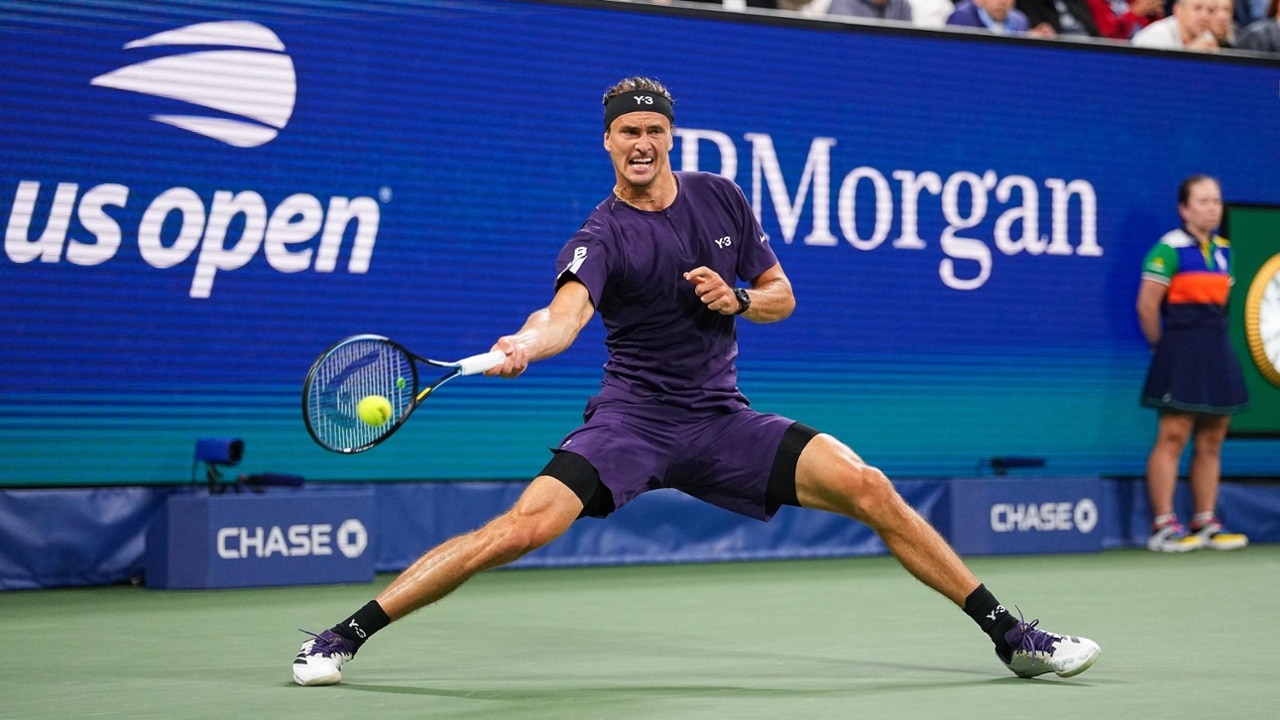 Alexander Zverev vs. Jacob Fearnley, 2025 US Open Round 2 | Official Site of the 2025 US Open ...