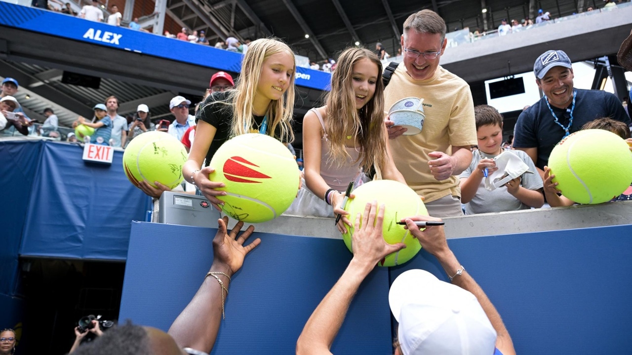 Around the grounds on Monday at the 2025 US Open | Official Site of the ...