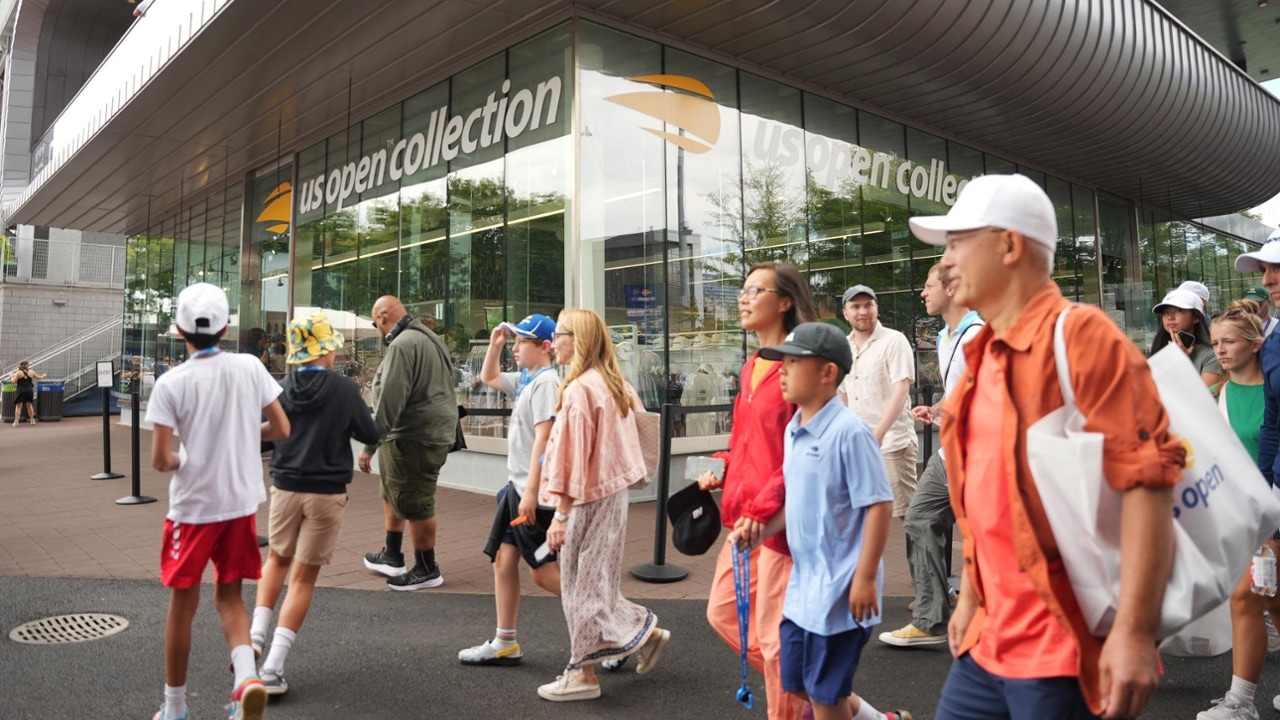 Around the grounds on Monday at the 2025 US Open | Official Site of the ...