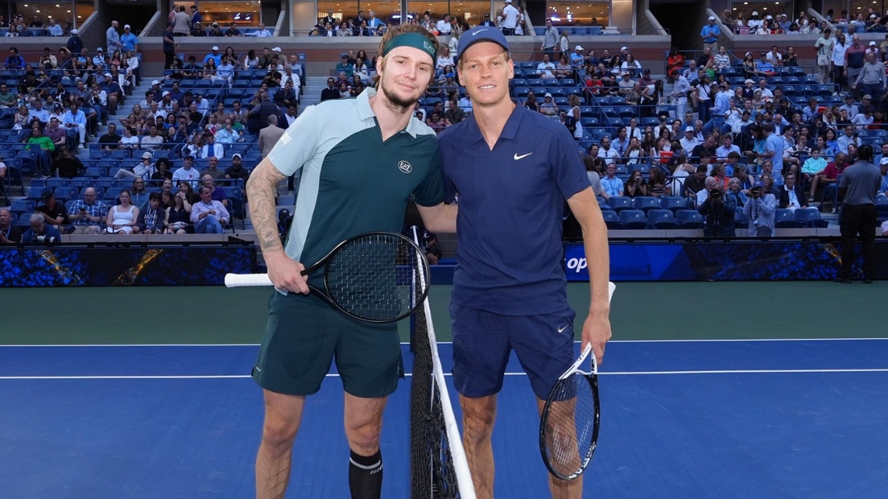 Jannik Sinner vs. Alexander Bublik, 2025 US Open Round 4 | Official ...