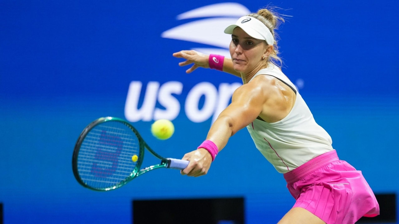 Amanda Anisimova vs. Beatriz Haddad Maia, 2025 US Open Round 4 ...