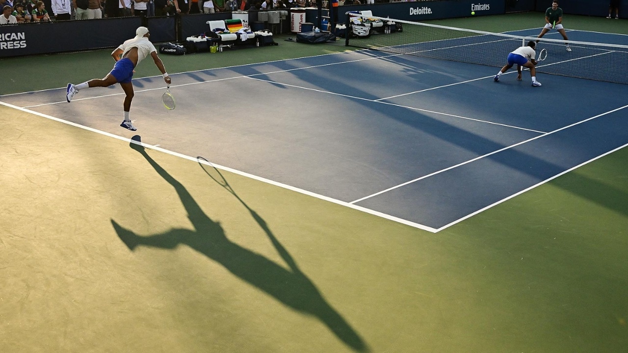 Chasing light and shadows: Best contrast photos at the 2025 US Open ...