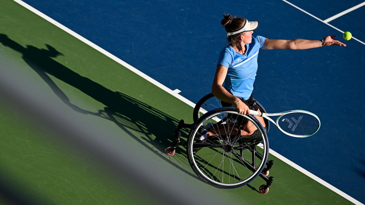 Wheelchair action on Wednesday, 2025 US Open | Official Site of the ...