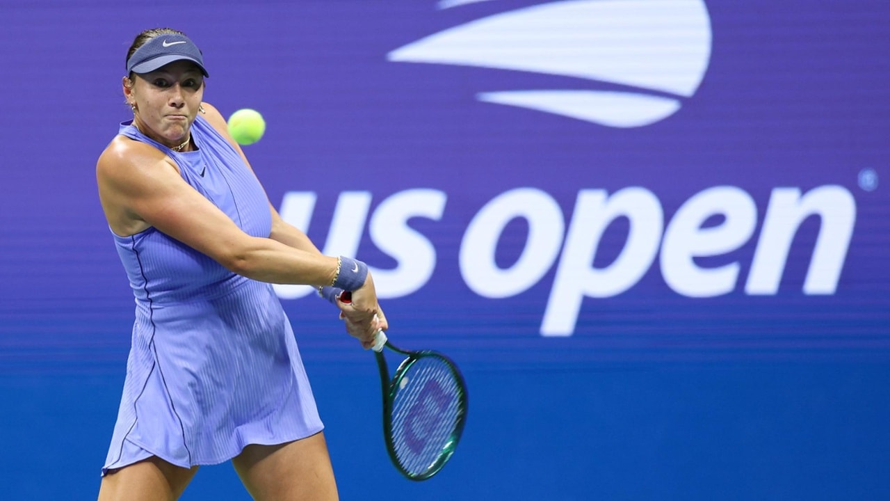 Naomi Osaka vs. Amanda Anisimova, 2025 US Open Women's Semifinal ...