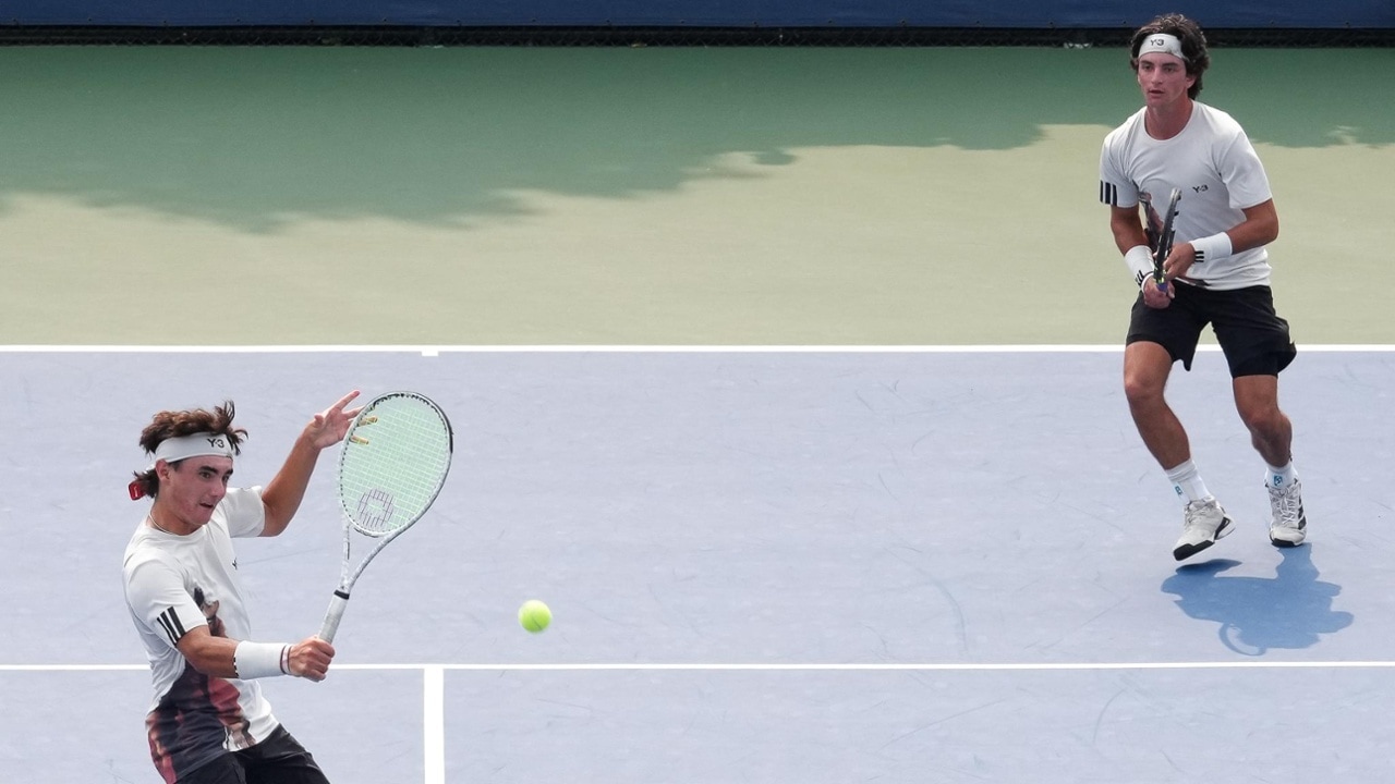 Noah Johnston/Benjamin Willwerth vs. Keaton Hance/Jack Kennedy, 2025 US ...