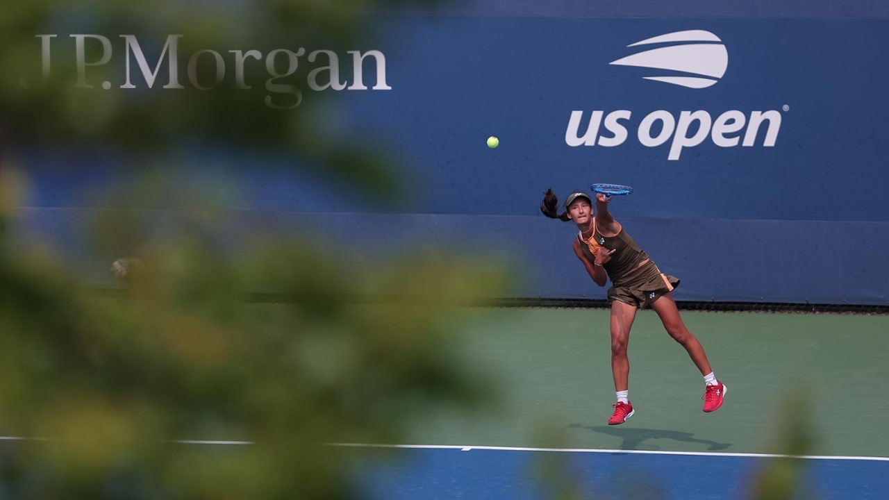 Lea Nilsson vs. Jeline Vandromme, 2025 US Open Girls' Singles Final ...