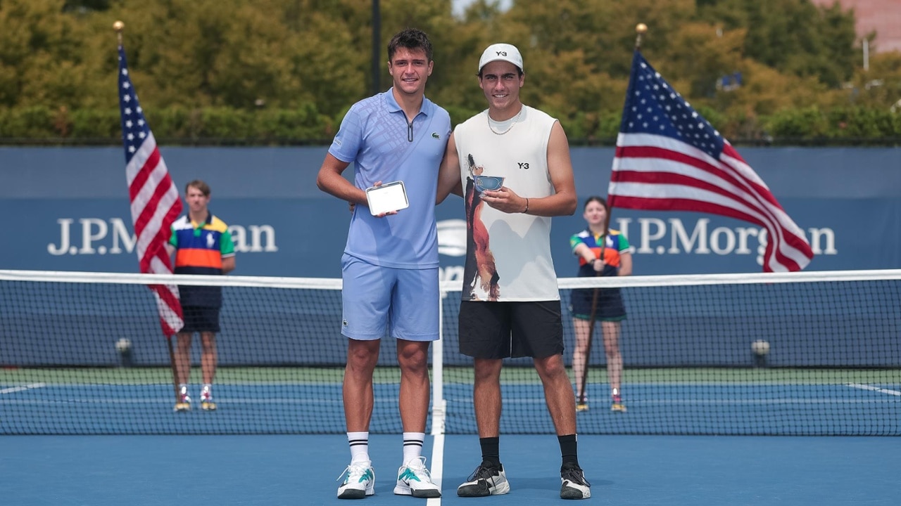Ivan Ivanov vs. Alexander Vasilev, 2025 US Open Boys' Singles Final | Official Site of the 2025 ...