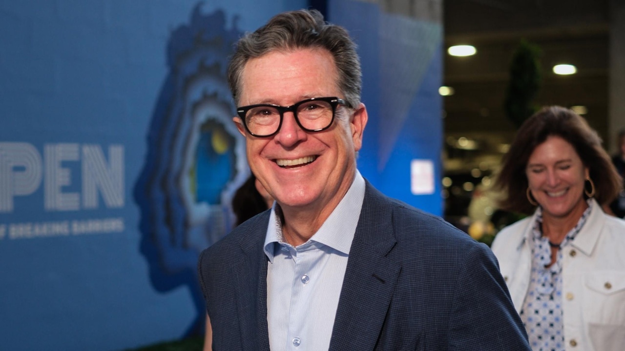 Stephen Colbert, Morgan Riddle and other celebrities on Saturday at the ...